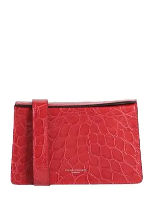 GIANNI CHIARINI Leather Cross-Body Bag Red