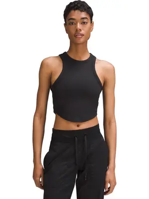 Lululemon Lululemon Hold Tight Cropped Tank Top Black