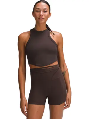 Lululemon Lululemon Hold Tight Cropped Tank Top Espresso