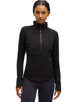 Lululemon Cold Weather Running Half Zip - Black