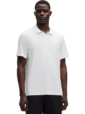 Lululemon Logo Sport Polo Short Sleeve - White