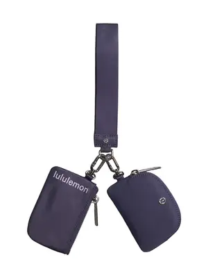 Lululemon Dual Pouch Wristlet Nightfall/lilac Ether
