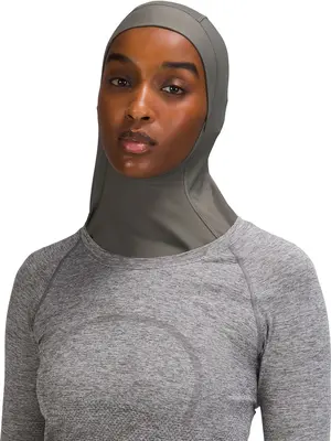 Lululemon Lululemon Lightweight Performance Hijab Grey Sage