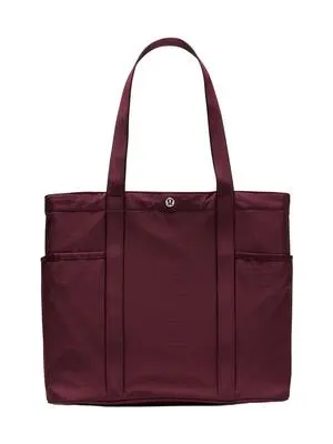Lululemon Daily Multi-pocket Tote Bag - Burgundy Bay