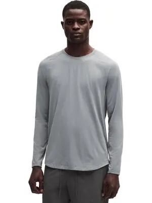 Lululemon License To Train Long-Sleeve Shirt Feather Grey