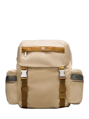 Lululemon Wunderlust Backpack Trench/burnt Caramel/grey Sage
