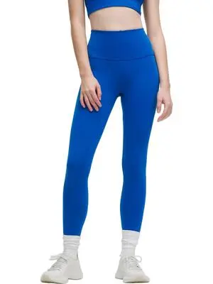Lululemon Wunder Train High-rise Tight With Pockets 25" Galactic Cobalt