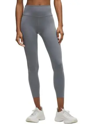Lululemon Wunder Train Mesh Panel High-rise Tight 25 - Solar Grey
