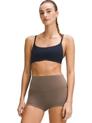 Lululemon Wunder Train Strappy Racer Bra - True Navy