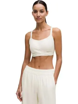 Lululemon Lululemon Super-Soft Adjustable Recovery Bra Light Support Light Ivory
