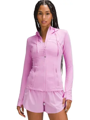 Lululemon Define Hooded Jacket Dahlia Mauve