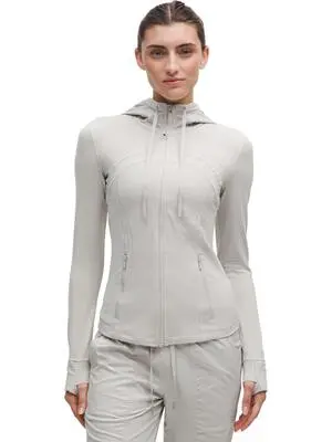 Lululemon Define Hooded Jacket Dove Grey