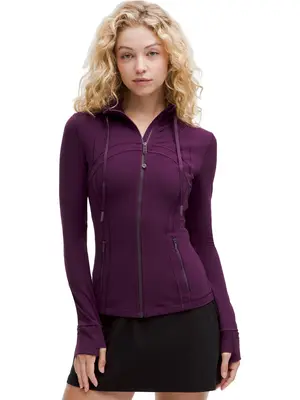 Lululemon Define Hooded Jacket Dramatic Magenta