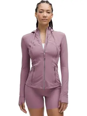 Lululemon Define Hooded Jacket Lavender Lux/mirror Silver