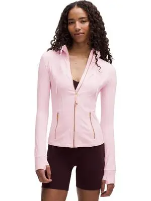 Lululemon Define Hooded Jacket Pink Organza/gold