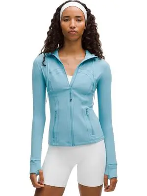 Lululemon Define Hooded Jacket Washed Blue