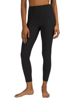 Lululemon Align™ High-rise Ribbed 25" Leggings - Black