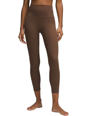 Lululemon Align™ High-Rise Ribbed 25" Leggings Java