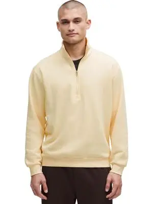 Lululemon Steady State Half Zip Butter Cream
