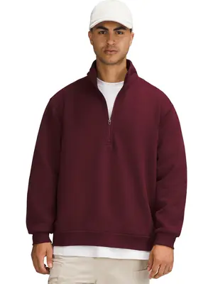 Lululemon Steady State Half Zip Garnet