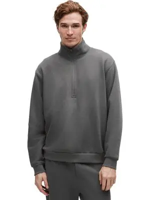 Lululemon Steady State Half Zip - Onyx Grey