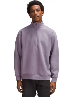 Lululemon Steady State Half Zip Purple Ash