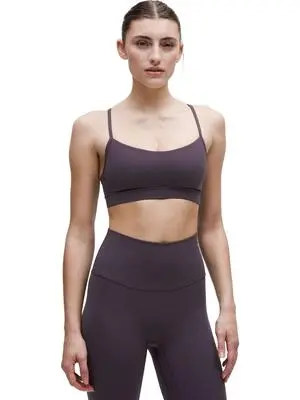Lululemon Flow Y Bra Nulu - Atmospheric Purple