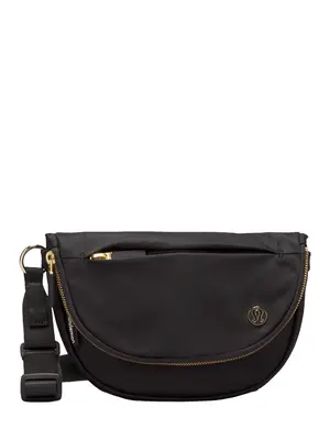 Lululemon All Night Festival Bag - Black/gold