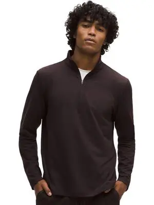 Lululemon Soft Jersey Half Zip Sequoia