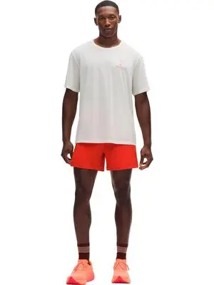 Lululemon Pace Breaker 5" Linerless Short Cherry Ember
