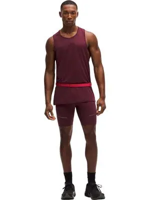 Lululemon Fast And Free Half Tight 8 - Burgundy Bay