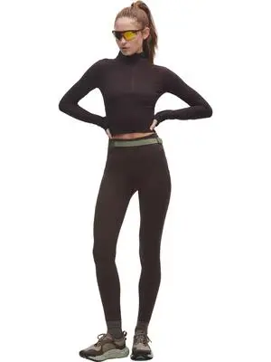 Lululemon Fast And Free High-rise 28" Tights - Sequoia