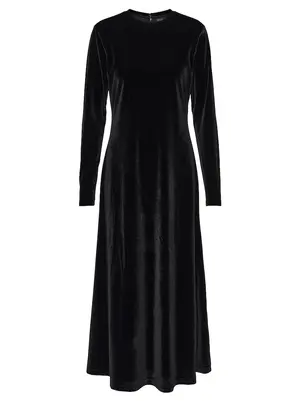 Polo Ralph Lauren Velvet Maxi Dress - Black