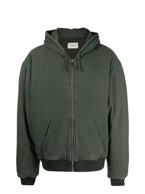 HOLZWEILER Loken Padded Zip-up Hoodie - Green