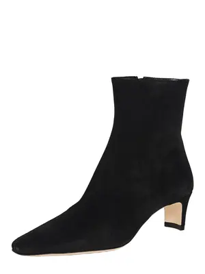 Staud Wally Ankle Boots - Black