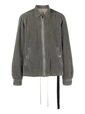 Rick Owens Corduroy Shirt Jacket - Grey