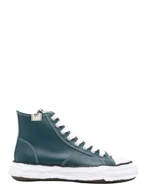 Mihara Yasuhiro Peterson High-top Sneakers - Green
