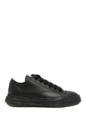 Mihara Yasuhiro Peterson Original Sole Leather Sneakers - Black
