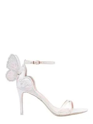 SOPHIA WEBSTER Chiara 85mm Butterfly-appliqué Sandals - Blue