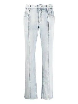 MARANT ETOILE Laora Straight-leg Jeans - Blue