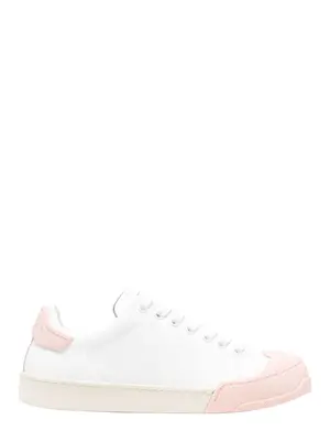 Marni Dada Bumper Leather Sneakers - White