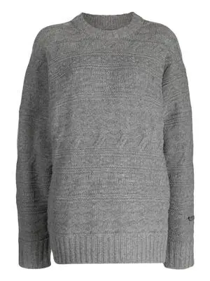 ADER ERROR Seltic Knitted Jumper - Grey
