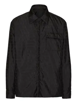 Valentino Garavani Toile Iconographe Reversible Jacket - Black