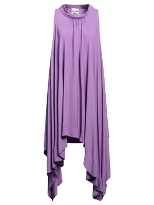 SEMICOUTURE SEMICOUTURE Midi Dress Purple
