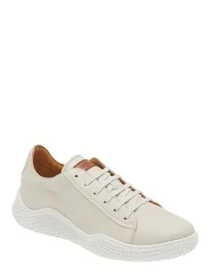 Mezlan Scallop Leather Sneakers - White