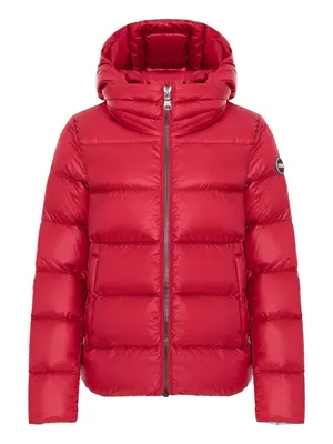 COLMAR COLMAR Hooded Down Puffer Jacket Rebel-dark Steel