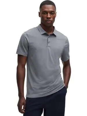 Lululemon Evolution Short-Sleeve Polo Shirt Solar Grey