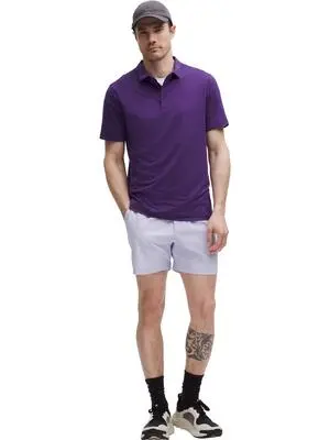 Lululemon Evolution Short-Sleeve Polo Shirt True Purple