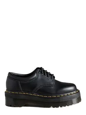 Dr. Martens 8053 4i Quad Arc Oxford Flats - Black Polished Smooth