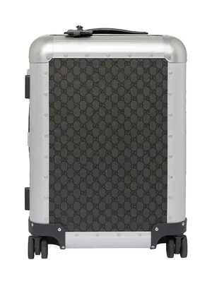Gucci Porter Carry-on Suitcase - Silver
